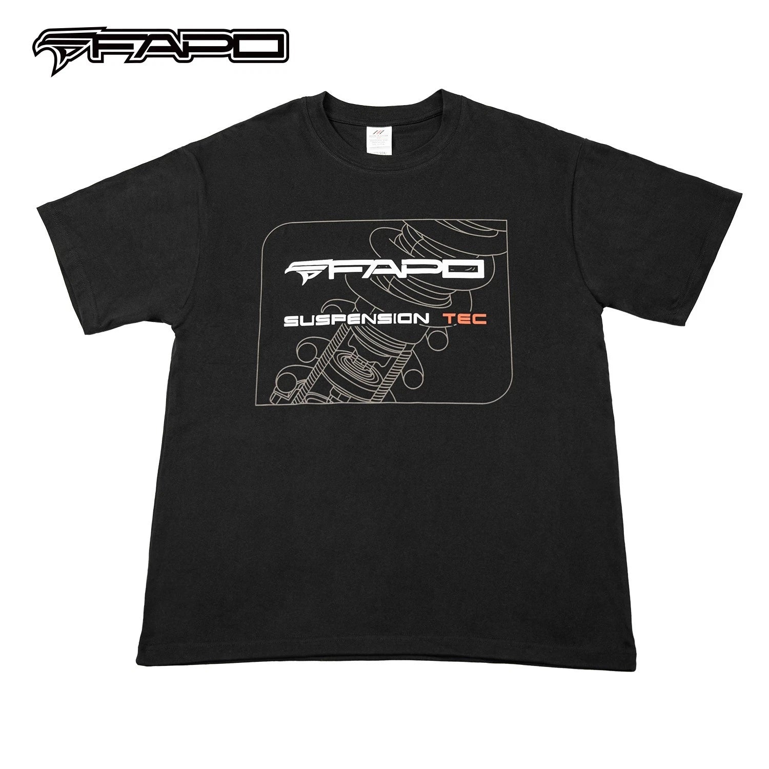 Official FAPO MOTO Adult Black T-Shirt – FAPOMOTO
